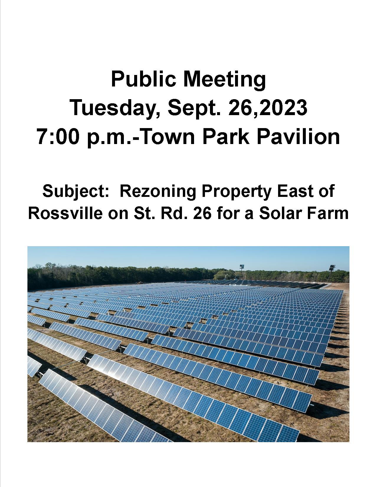 Rossville, Indiana – Where you feel at home!